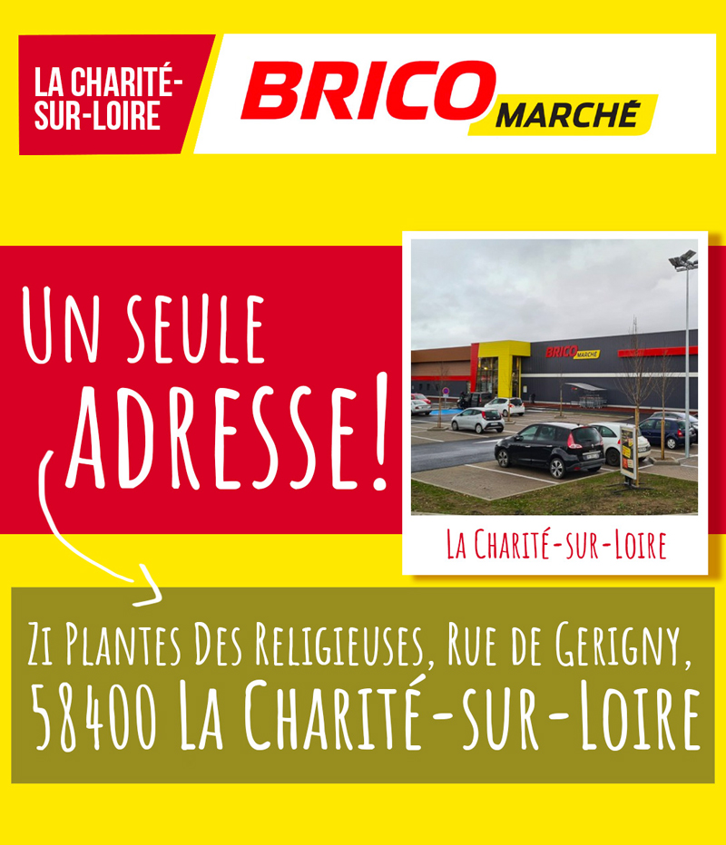 Contact - Bricomarché La Charité